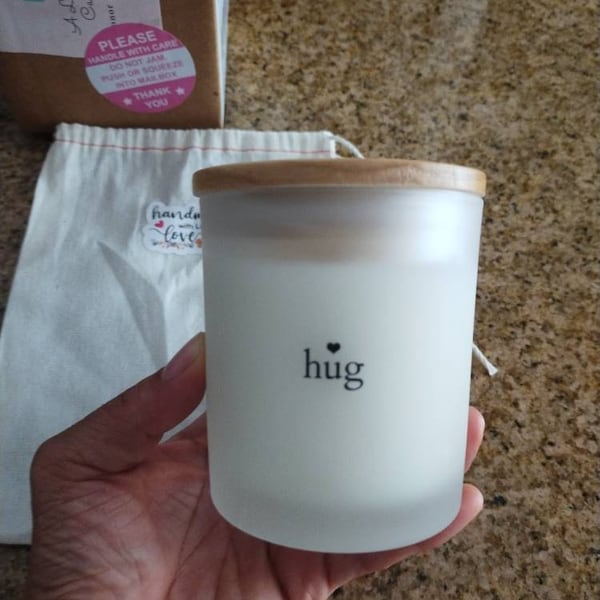 No Words Just Hugs Candle Thinking of You Gifts Sending You Hugs in ...