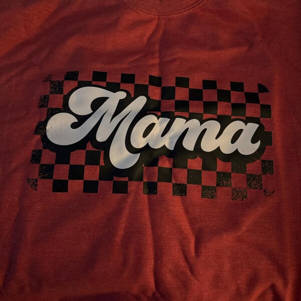 Checkered Mama Sweatshirt - Retro Mama Hoodie - Mother’s Day Gift - Mom ...