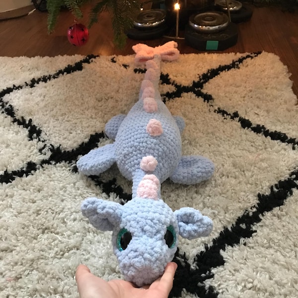 Luna the Loch Ness Monster / PDF Pattern / Crochet, Amigurumi, Beginner ...
