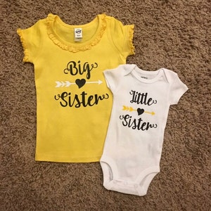 Sister SVG Set Sibling Cutting Files for Silhouette Cricut & - Etsy
