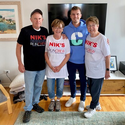 Custom Running Crew T-shirt, Family Matching Shirts, Group Spectator ...