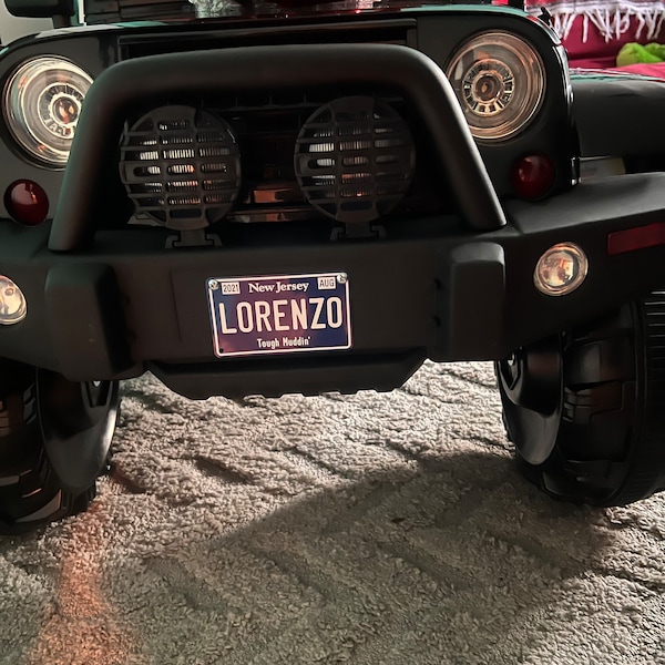 Custom Mini License Plate, Personalized for Your: Bike, Trike, Wagon ...
