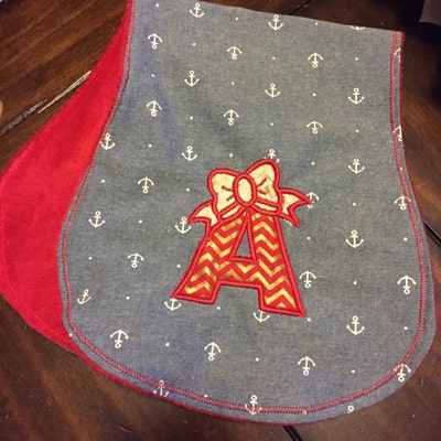 Bow Alphabet Letter Set A-Z Applique Machine Embroidery Design 4 Sizes ...