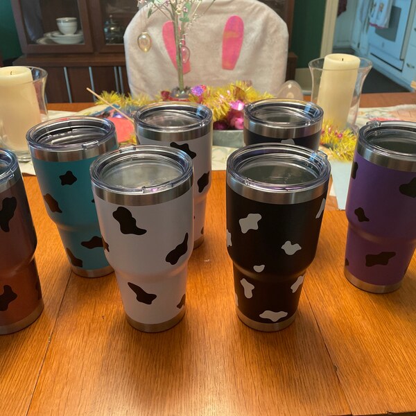 Cow Print Sticker Sheet | Vinyl Decal/stickers - Etsy