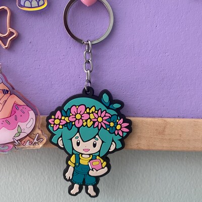OMORI : Basil Rubber Keychain 3in - Etsy