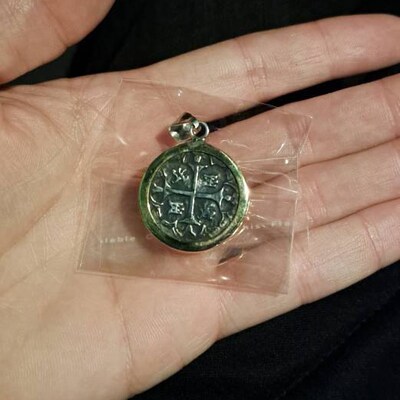 The Larimar Treasure Map From the Dominican Republic on A Layered Wood ...