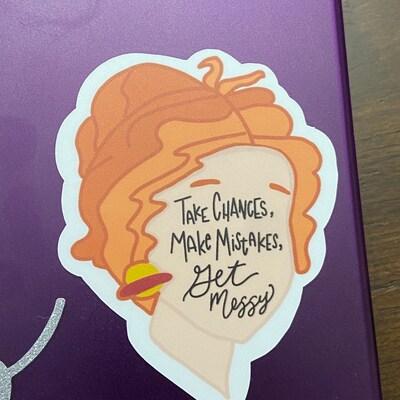 Ms. Frizzle Sticker the Magic School Bus Sticker Teacher - Etsy