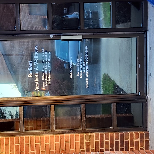 Custom Window Decal - Customizable Business Restaurant Coffee Shop ...