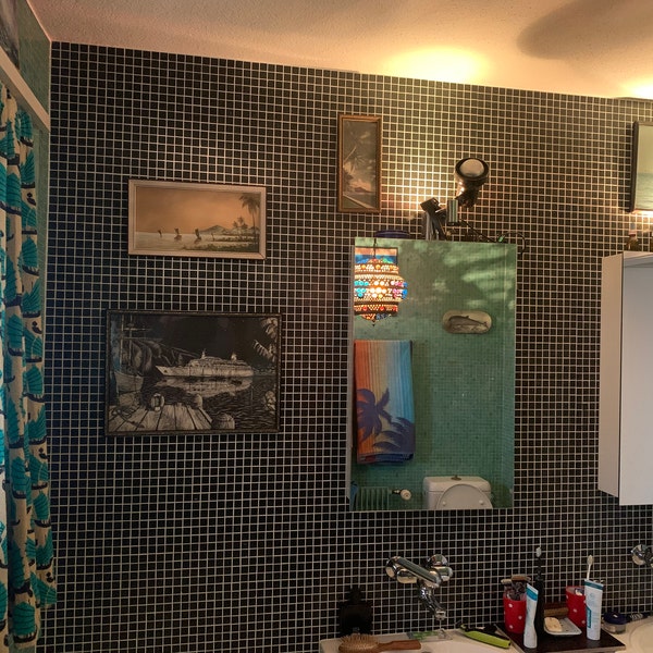 Vintage Moussec Wooden Box, Hand Made Rustic Storage Chest, Farmhouse ...