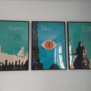 Star Wars Trilogy Poster Set Episode I, Episode II, Episode III - Etsy