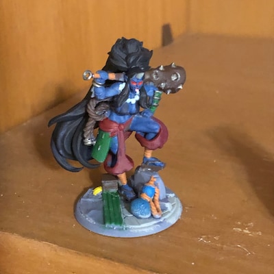 Kijo Oni Demon Barbarian Pinup NSFW / SFW Poses D&D Resin 28mm 32mm ...