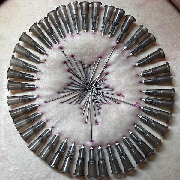 90s HISTORY CLASS - Needle Play Piercing Stencil - Etsy