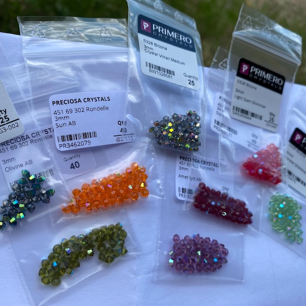 PRIMERO Crystals 4527 Step Cut - Highest Quality Fancy Stones - Made in ...
