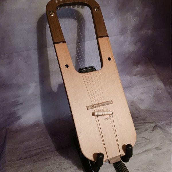 Kravik Lyre 7 String Viking Lyre Made of Spruce With Hard Case - Etsy
