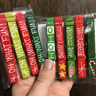 Student Classroom Clothespins Hand Painted Personalized Kids - Etsy