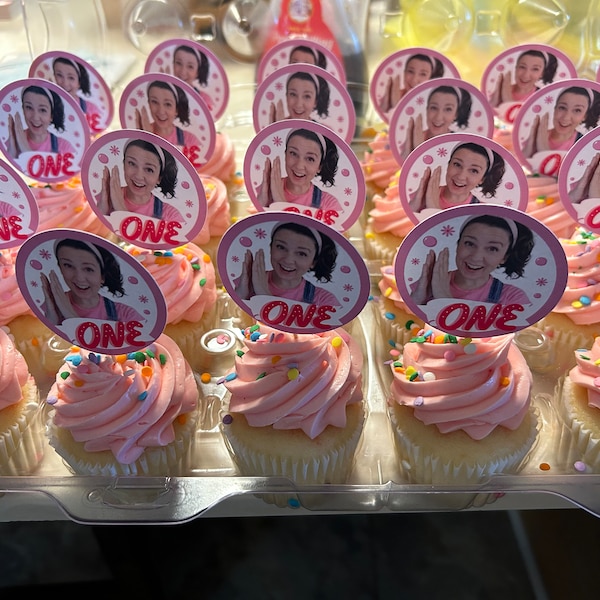 Ms Rachel Cupcake Toppers, Ms Rachel Birthday - Etsy