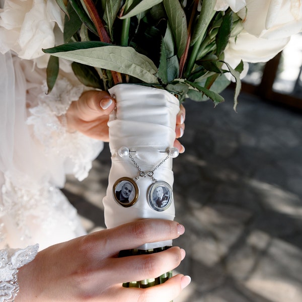 Personalized Locket Bride Gift, Customized Laser Engraving Locket Only ...