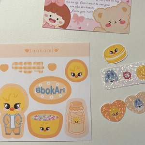 SKZOO Washi Sticker Sheet k-pop Stickers, Stray Kids Stickers, for ...