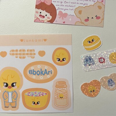 SKZOO Sticker Sheets k-pop Stickers, Stray Kids Stickers, Wolf Chan ...
