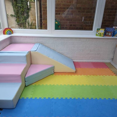 Soft Play Sofa Couch 3 Colour Options Soft Play for Kids Soft Play ...