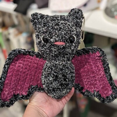 PATTERN: Plush Binx the Bat Pattern Amigurumi Chunky Bat Pattern Super ...