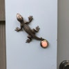 Handcrafted Bronze Lizard Doorbell - Etsy