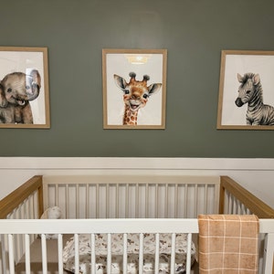 Boho Rainbow Set of 3 Nursery Prints, Girl Nursery Wall Art, Nursery ...