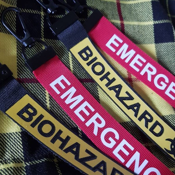 Emergency Key Chain Keyring Luggage Tag Zipper Pull Bag Emergency Key ...