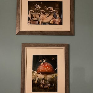 Fairy Art Print Bedtime Story Print Mounted or Unmounted Canvas on ...