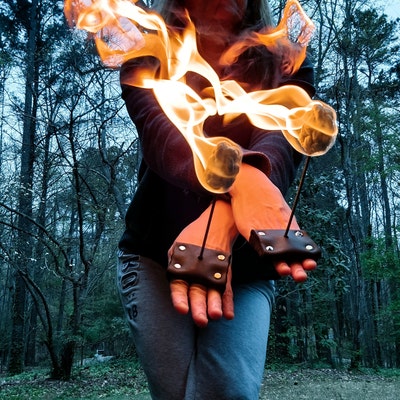 Fire Sword, Martial Art Fire Sword, Fire Dance Stick, Flow Art Props ...