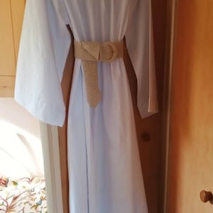 Hooded Ritual Robes, Surplice, Hooded Alb, Tau Robe, Cotton Fabric ...