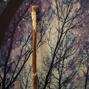 Shepherd's Crook Shepherds Staff Stockmans Cane Solid Oak Steam Bent ...