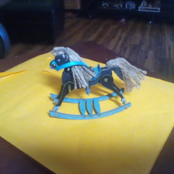 Dollhouse Miniature Rocking Horse Kit (plain) - 1:12 Scale - Etsy