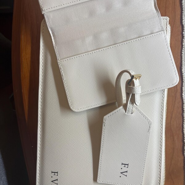 Custom Women Backpack, Personalised Bag With Initials, Faux Leather ...