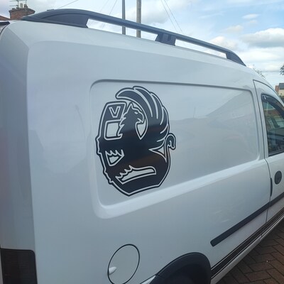 Shark Decal Shark Sticker Wall Art Decal Car Van Bonnet Vinyl Side ...