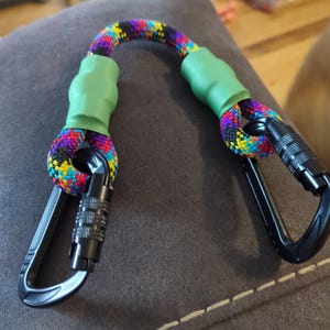 Climbing Rope Keychains and Lanyards Handmade, Brand Name Climbing ...