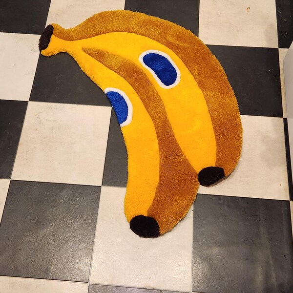 Handmade Tufted Rug, TV Error Rug, Modern Home Decor, TV No Signal Rug ...