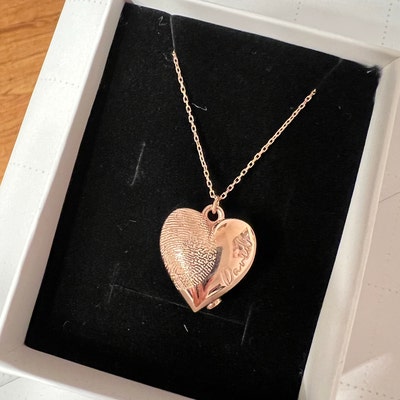 Sideways Initial Necklace, Off-center Necklace, 14K Gold Necklace ...