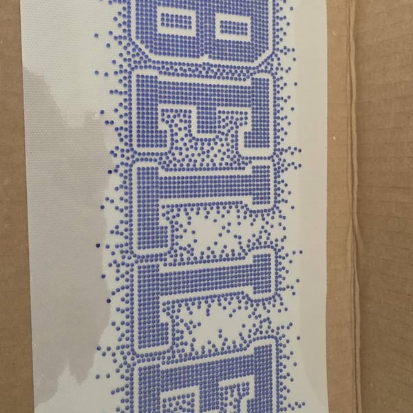 Custom Rhinestone Transfer Paper - Etsy