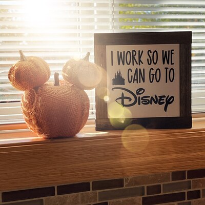 Disney Decor, Disney Addict Decor, Disney Inspired Desk, Disney Lover ...