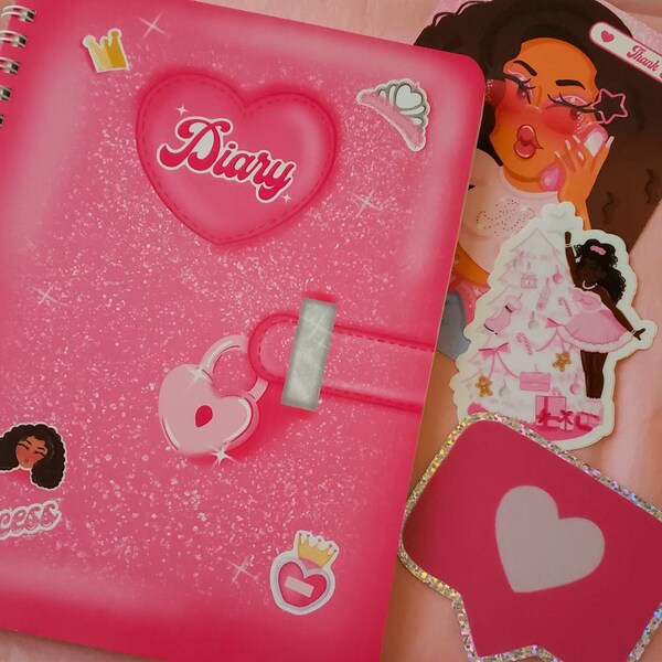 2000s Girl Keychain | Cute, Pink, Girly, Y2k, 00s, - Etsy