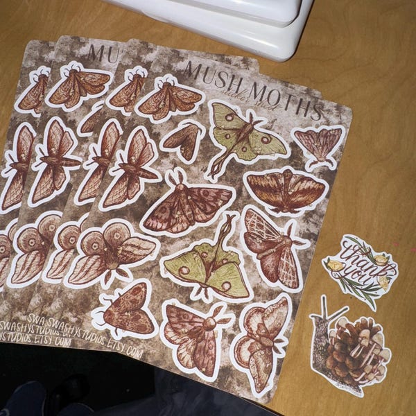 Witchy Alchemist Sticker Sheet | Kiss Cut Stickers | Wiccan ...