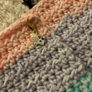 Set of 10 Rainbow Stitch Markers for Crochet, Stitch Markers for ...