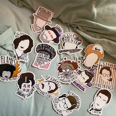 Clue Movie Character Sticker Set full Set - Etsy