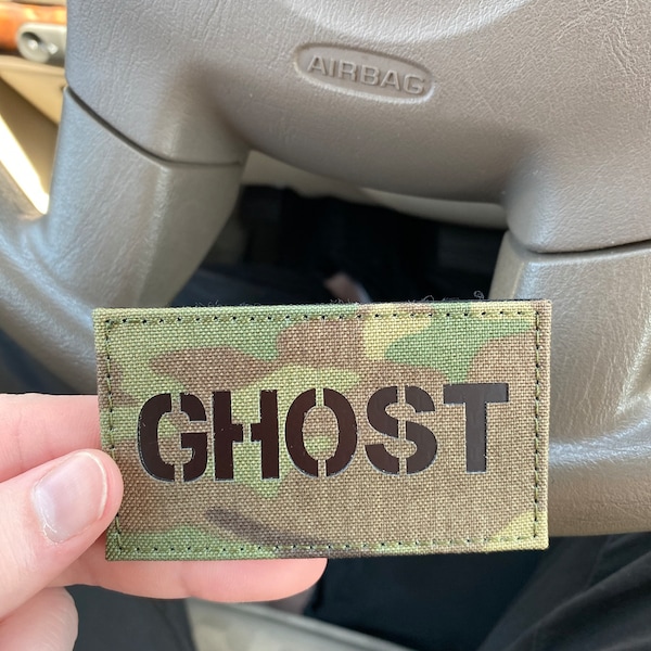 Custom Callsign Patches Your Own Text Lasercut Patch Customized IR ...