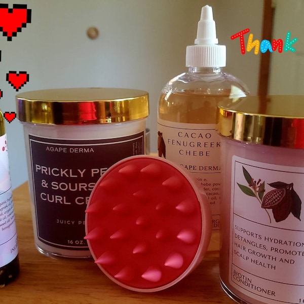 Yucca Ginger Chai Biotin Natural Shampoo & Deep Conditioner Set Infused ...