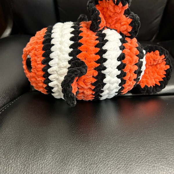 Clownfish Crochet Pattern Fish Amigurumi Pattern DIY Crochet Fish ...