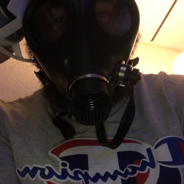 Israeli Army Gas Mask | Full Face Respirator for Beards & Glasses ...