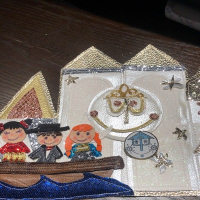 Small World Clock Face Pin Disney Pin Disneyland Pin - Etsy