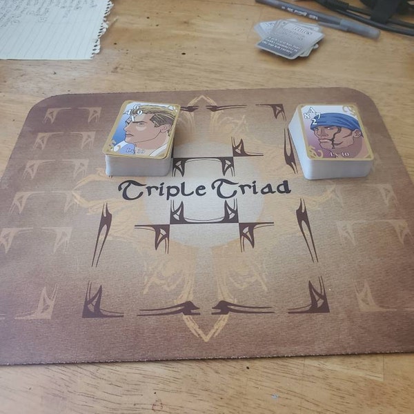 Triple Triad Mini Cards - FREE SHIPPING WORLDWIDE!!! - Etsy